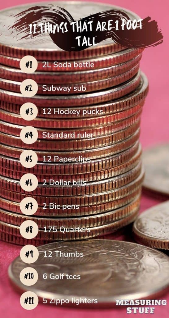 11 Things That Are 1 Foot Tall 5 Will Surprise You Measuring Stuff