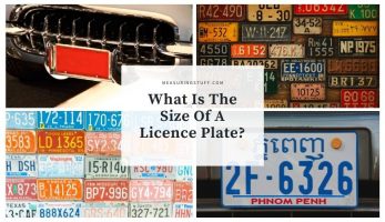 What Is The Size Of A Licence Plate? – Measuring Stuff