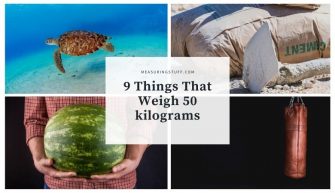 9 Things That Weigh 50 kilograms (#5 Is Surprising) – Measuring Stuff