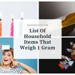 List Of Household Items That Weigh 1 Gram – Measuring Stuff