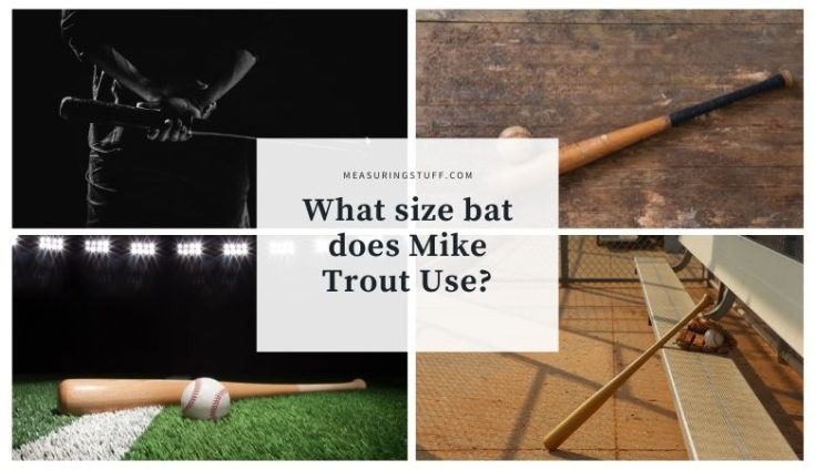 What size bat does Mike Trout Use? – Measuring Stuff