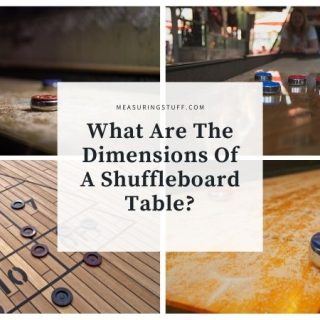 What Are The Dimensions Of A Shuffleboard Table? – Measuring Stuff