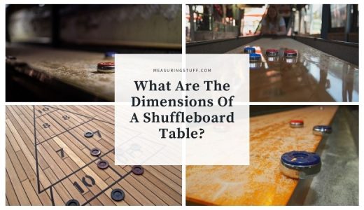 What Are The Dimensions Of A Shuffleboard Table? – Measuring Stuff