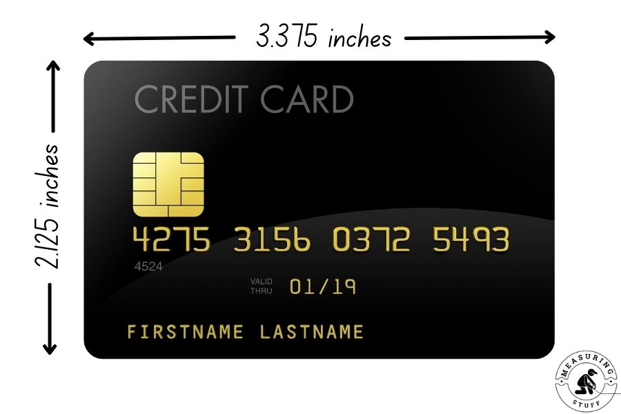 What Are The Dimensions Of A Credit Card Measuring Stuff What Are The Dimensions Of A Credit Card Measuring Stuff