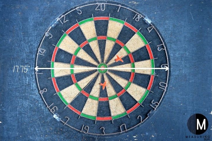 What Are The Dimensions Of A Dartboard And Cabinet? – Measuring Stuff
