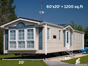 How Big Is 1200 Square Feet – With Examples – Measuring Stuff