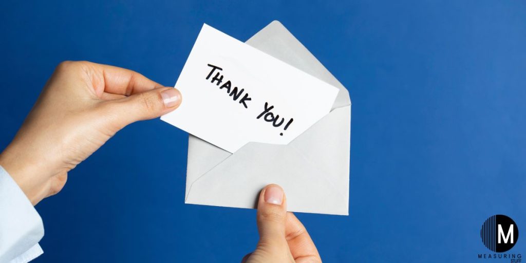 Standard Thank You Cards Sizes And Weights Revealed Measuring Stuff Standard Thank You Cards Sizes And Weights Revealed Measuring Stuff