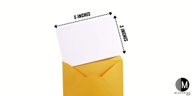 Standard Thank You Cards – Sizes And Weights Revealed – Measuring Stuff