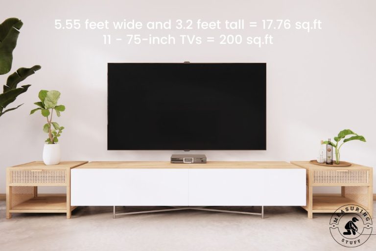 How Big Is 200 Square Feet? (With Examples) – Measuring Stuff