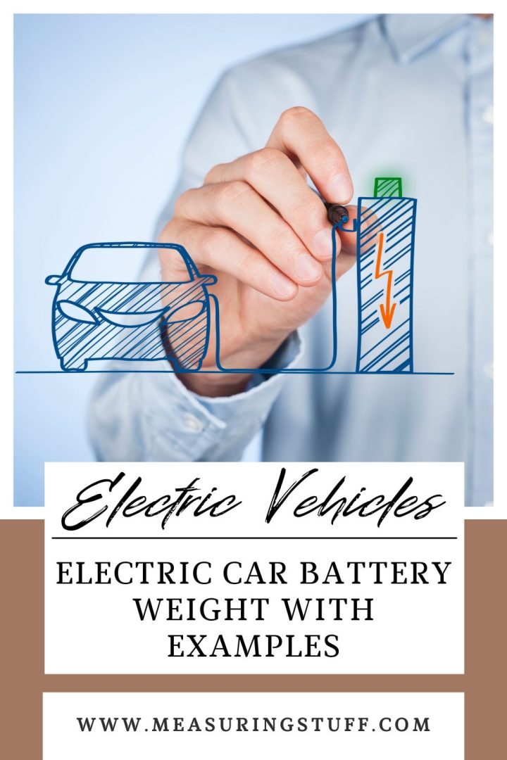Electric Car Battery Weight (With Examples) – Measuring Stuff