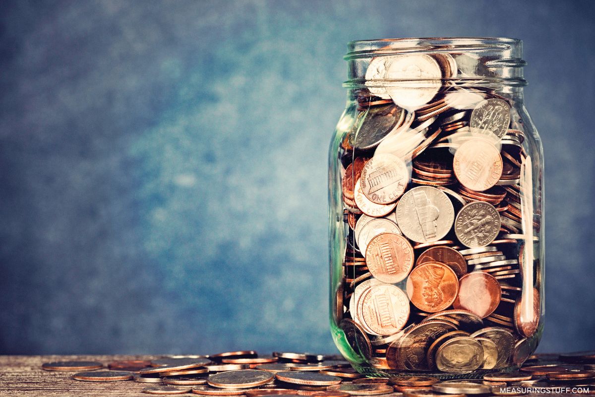 How Much Is 10 Pounds Of Change Worth? – Measuring Stuff